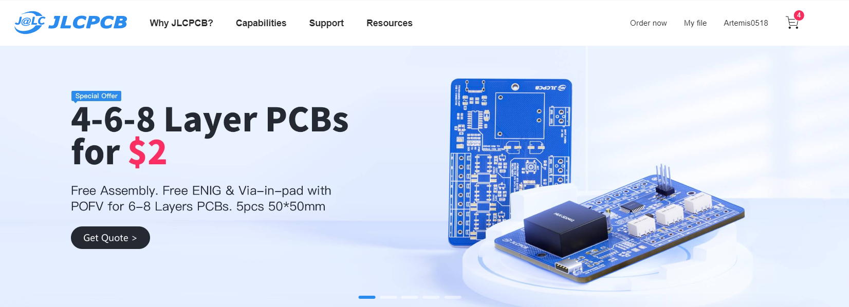 JLCPCBで基板を発注してみよう！